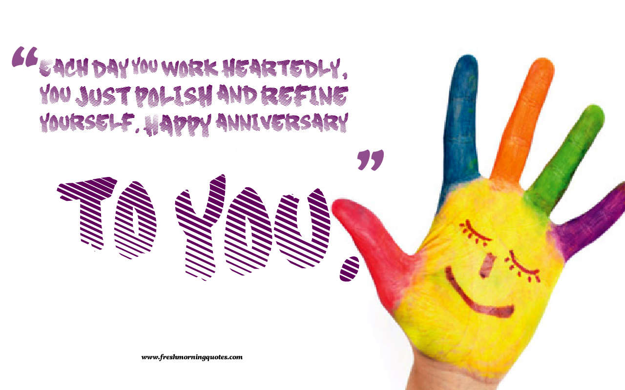 22 Happy Work Anniversary Wishes
